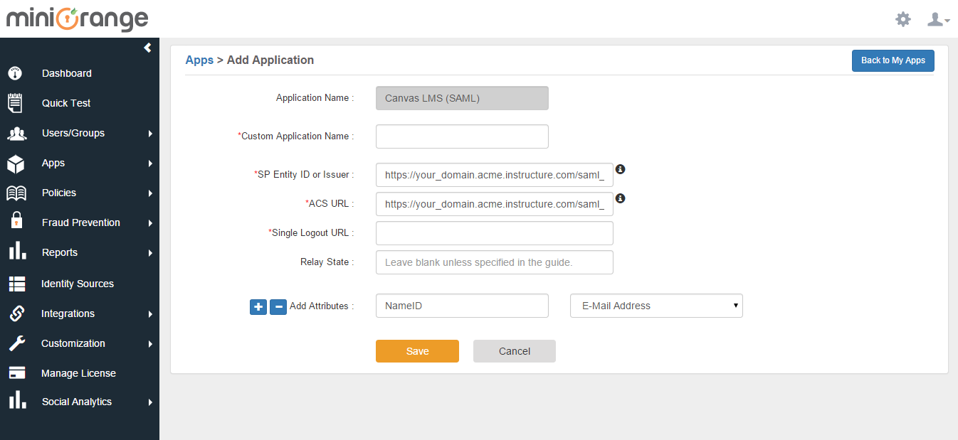 Step By Step Guide Canvas Lms Single Sign On Solution Sso