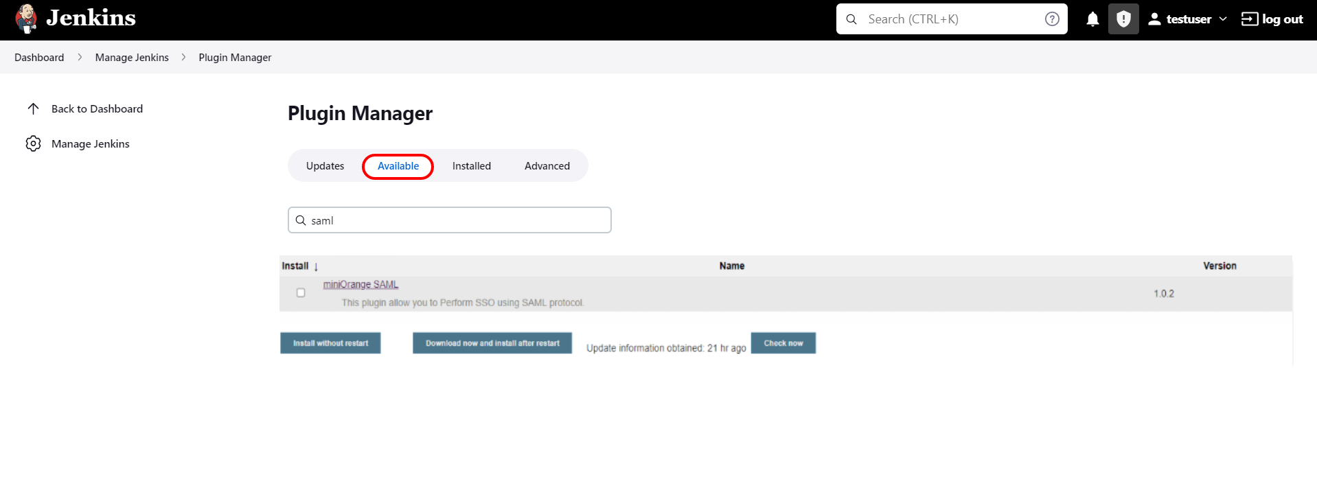 Jenkins Shibboleth2 SAML SSO | Jenkins Single Sign On with Shibboleth2 Jenkins Shibboleth2 SAML SSO | Jenkins Single Sign On with Shibboleth2