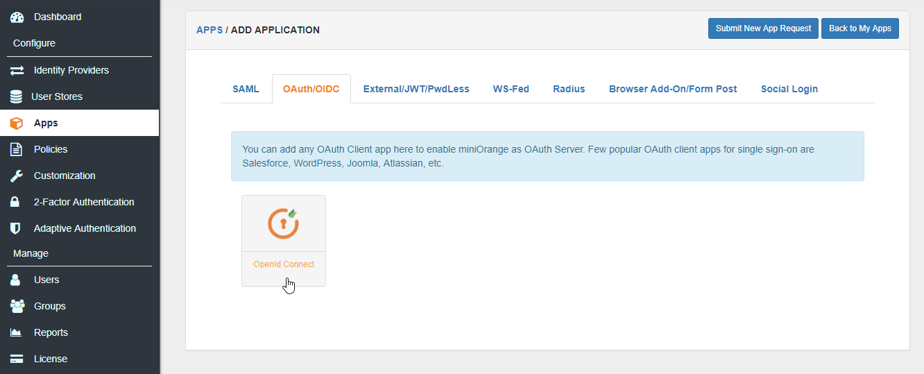 OAuth 2.0 Server Single Sign-On | OpenID Connect SSO