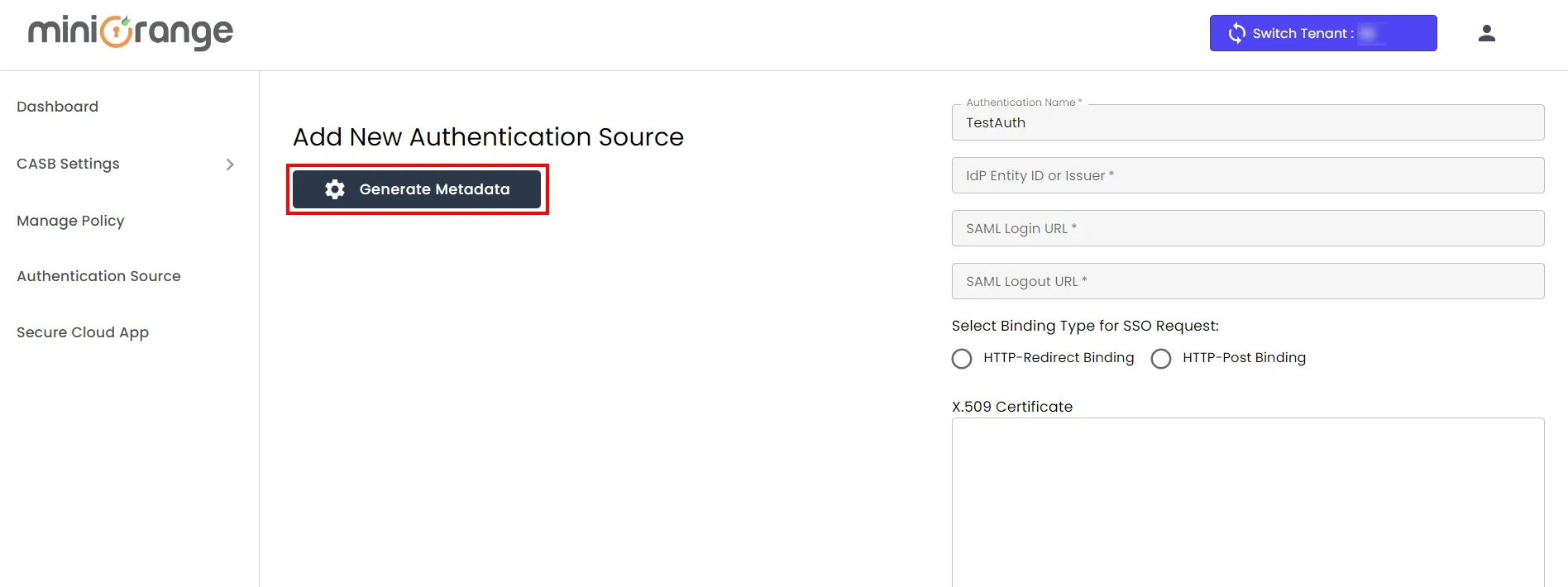 Setup Saml Authentication With A Casb 8292