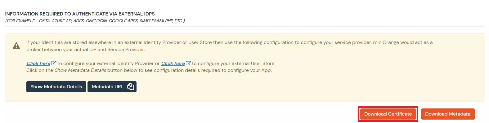 How to add a SAML App | miniOrange Identity Platform Partner Portal ...
