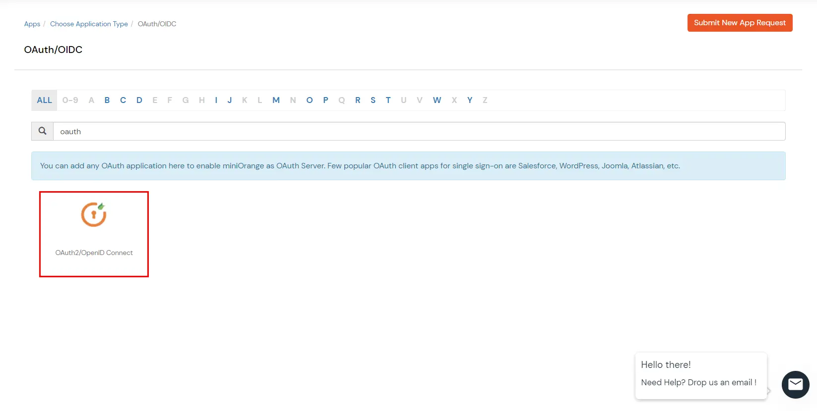 How to add an OAuth App | miniOrange Identity Platform Partner Portal Handbook